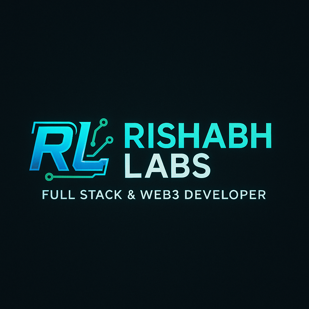 Rishabh Labs – Full-Stack & Web3 Developer